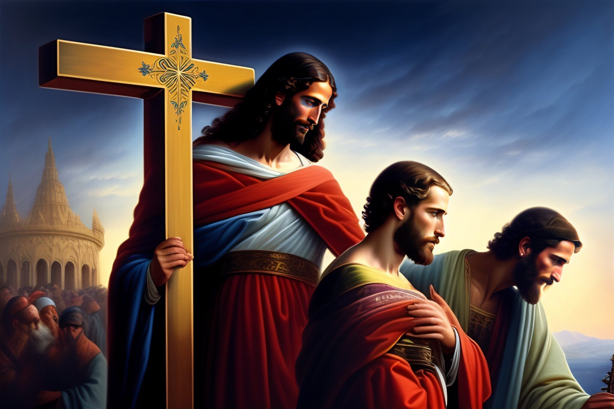 O que foi escrito na cruz de Jesus?